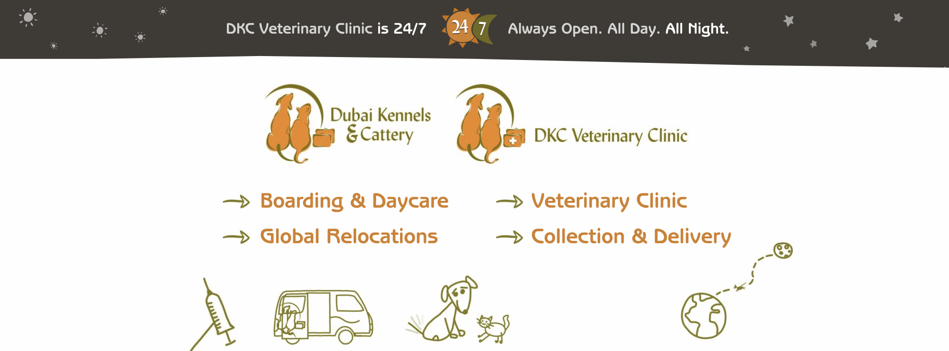 DKC Veterinary Clinic - 24/7 Pet Care - Dubai